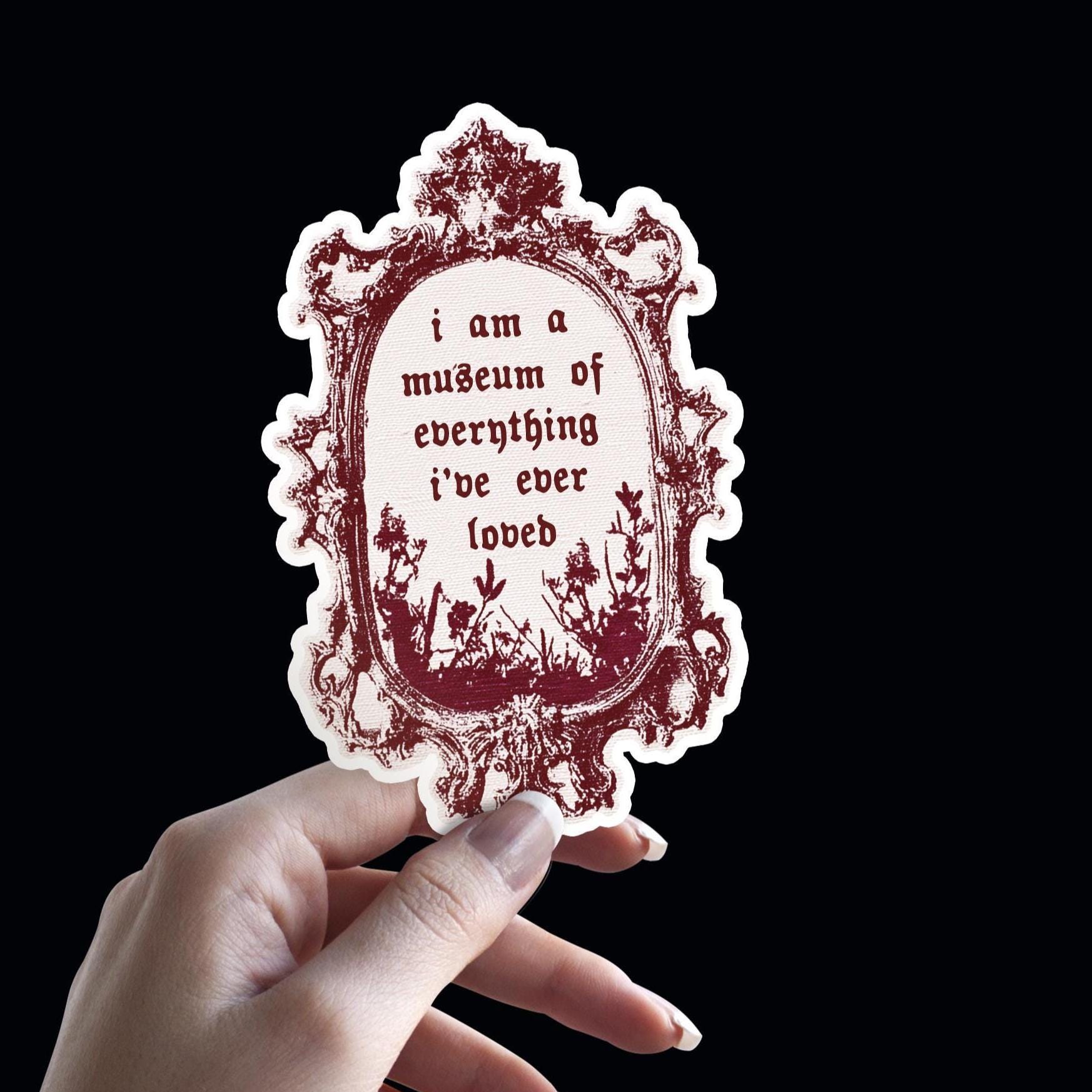 Museum of Everything Sticker Kindle Planner Vinyl Cute Art Lover ...