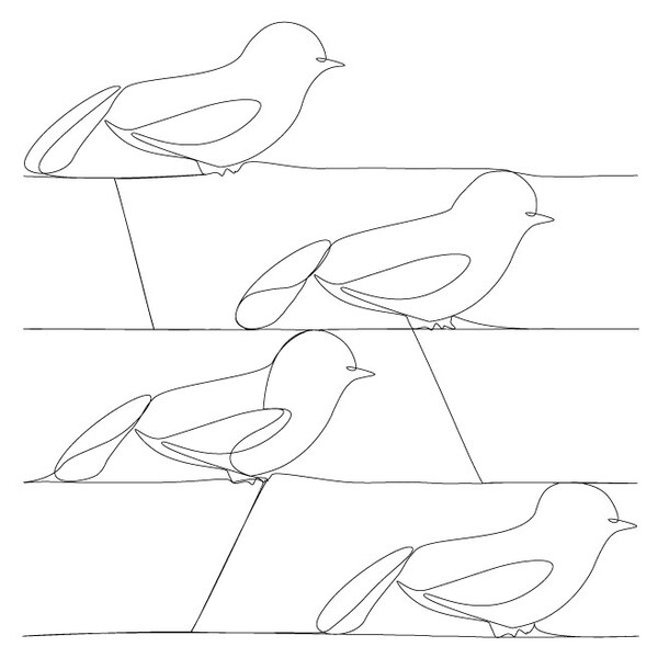 Animal Edge to Edge Quilting Design - Etsy