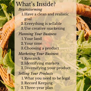 How to Start A Homestead Business - Planning Guide - Etsy