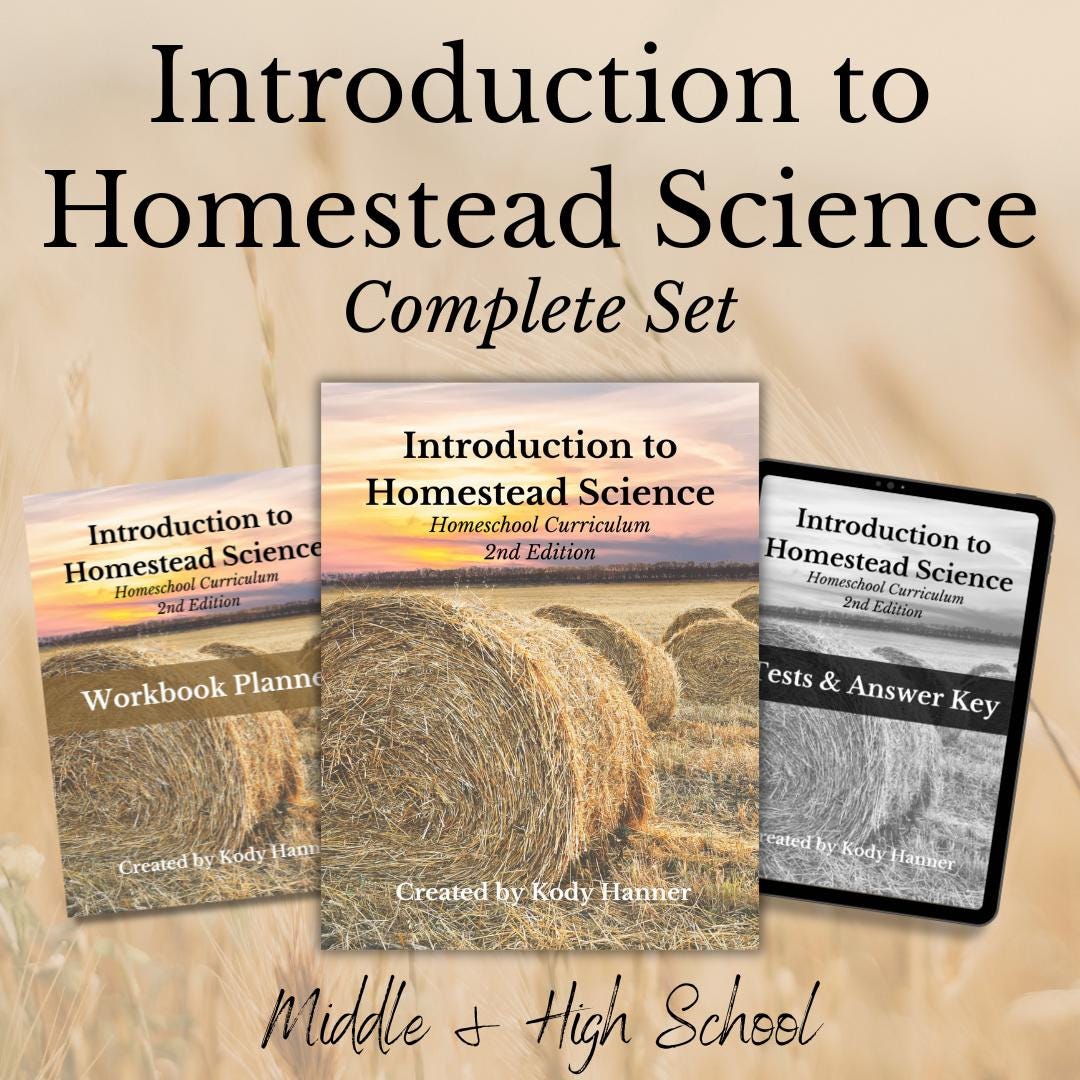 Introduction to Homestead Science - Print - Etsy