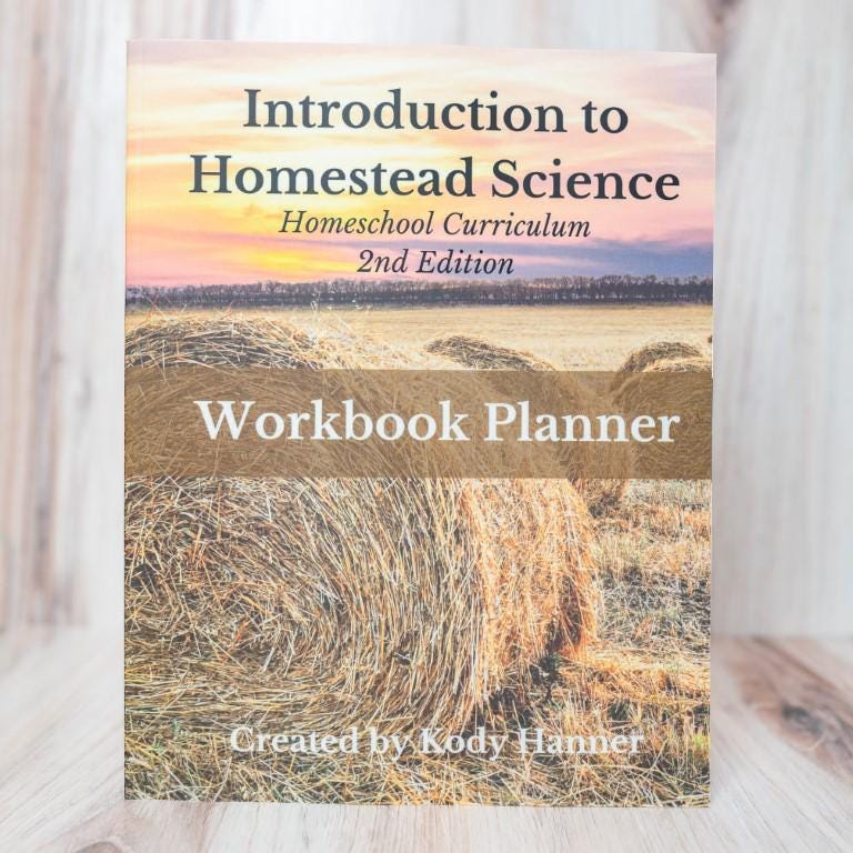 Introduction to Homestead Science - Workbook - Etsy