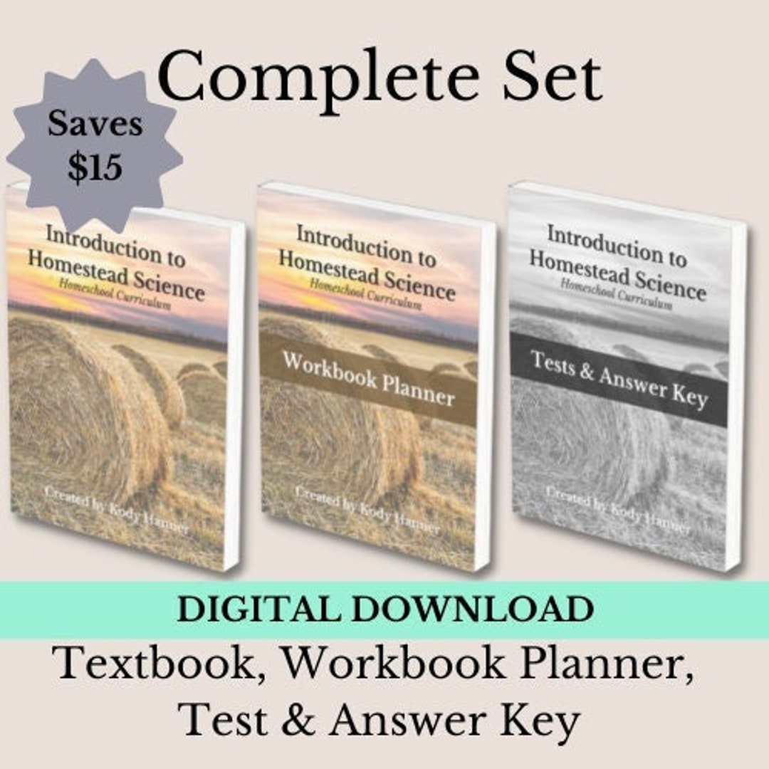 Introduction to Homestead Science - Digital - Etsy
