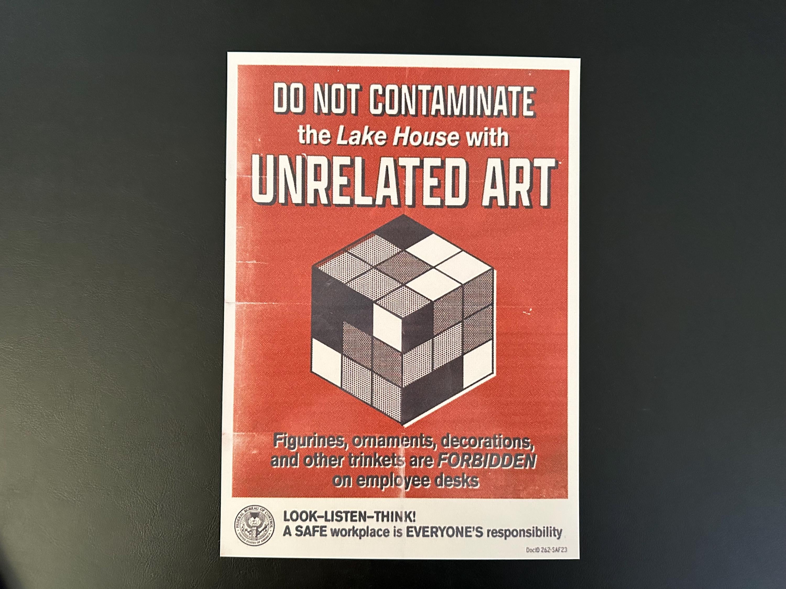 FBC Poster Set From Alan Wake 2: Expansion 2 - the Lake House | 7 ...