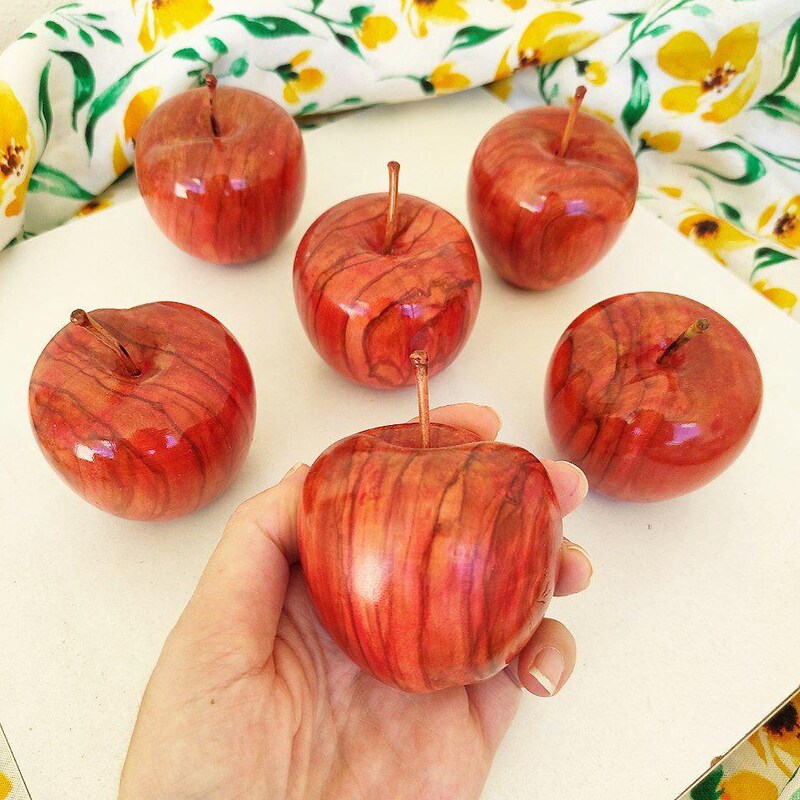 Wooden Apple - Etsy