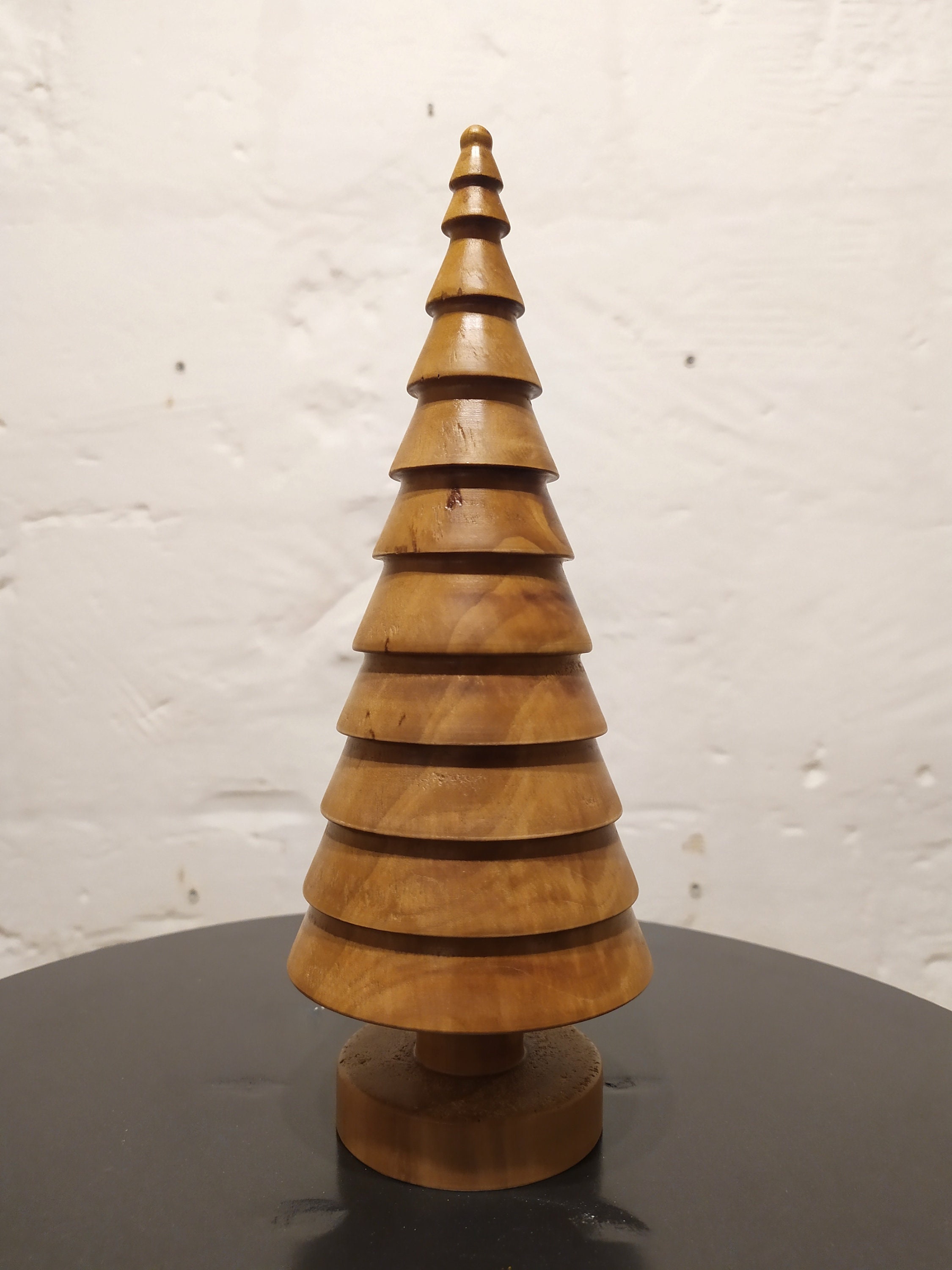 Olive Wood Tree Turned Wooden Trees Scandinavian Style Decorations ...