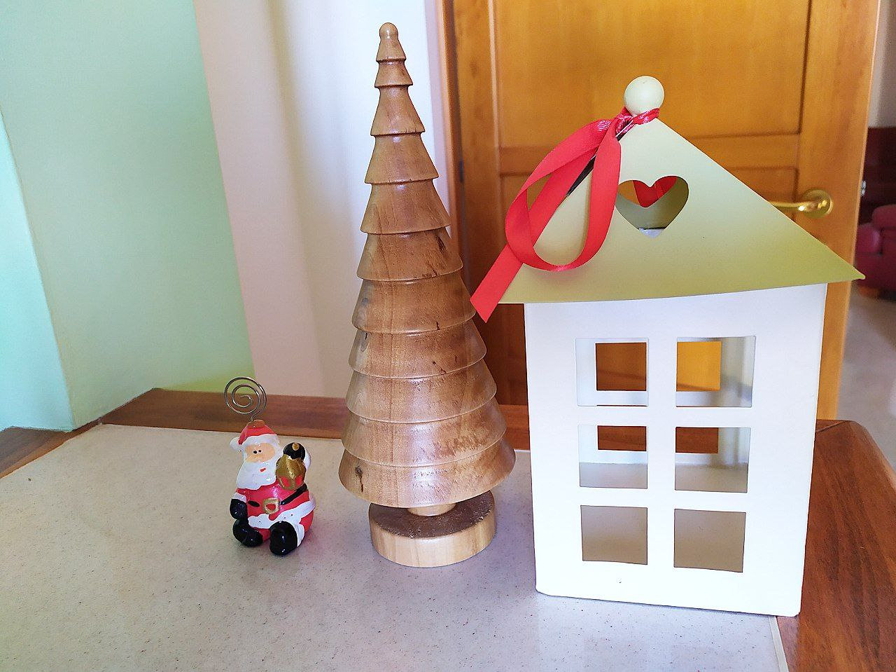 Olive Wood Tree Turned Wooden Trees Scandinavian Style Decorations ...