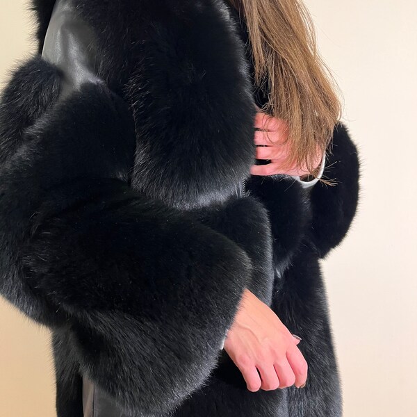 Real Fur Coat - Etsy
