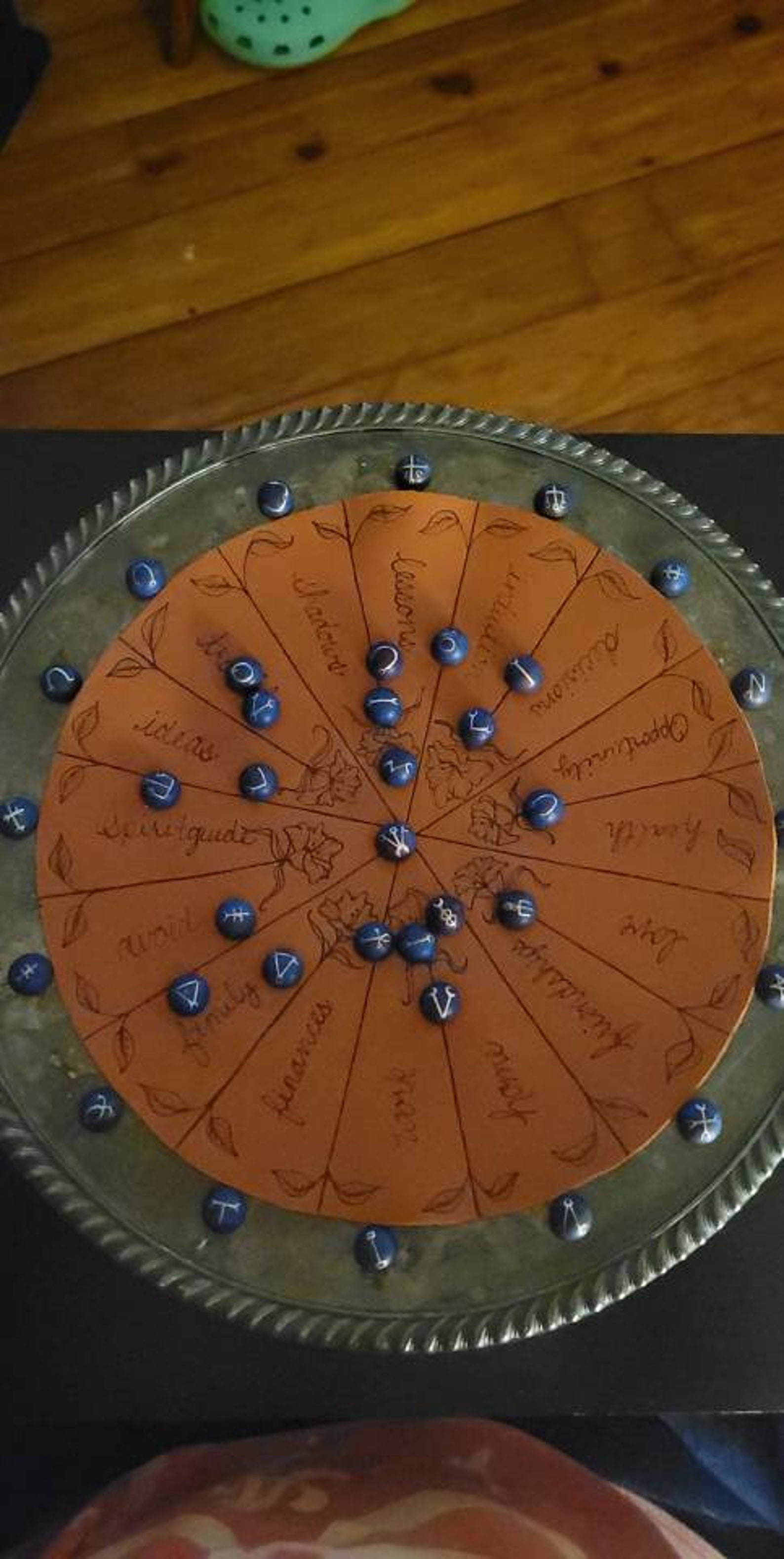 Mini Janarric Rune Set Sea Witch Runes Italian Sea Runes Divination Set ...