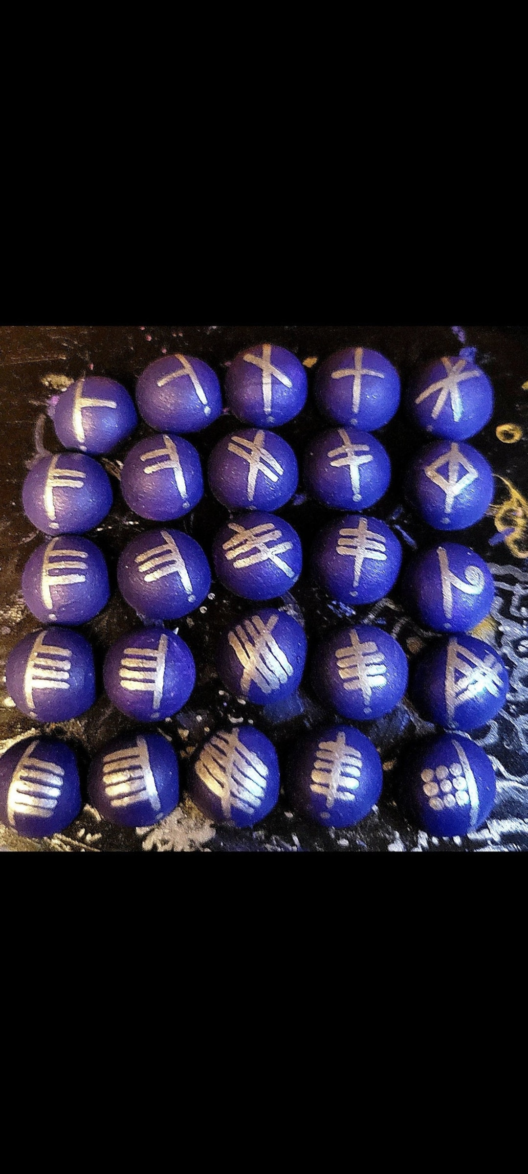 Mini Celtic Ogham Rune Set Celtic Runes Runes Divination Set Wood Runes ...