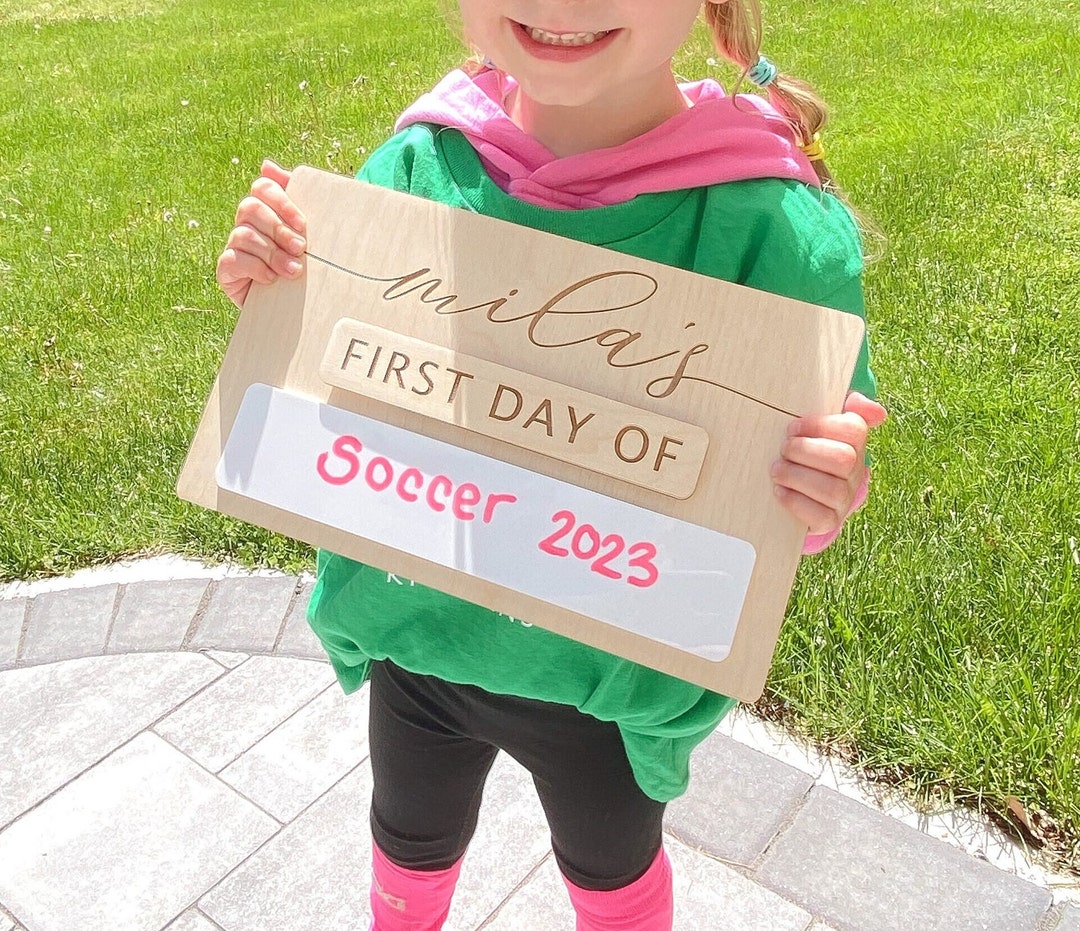 First Day of | Last Day of | Back to School Personalized Sign ...
