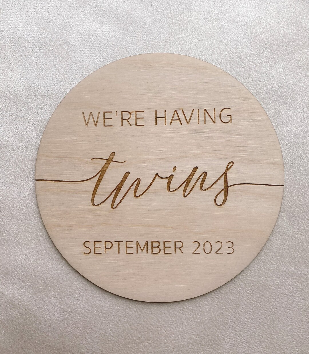 Expecting Twins Twins Baby Announcement Twin Pregnancy Twin Pregnancy ...