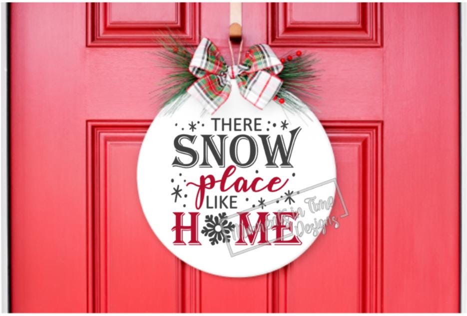 There Snow Place Like Home SVG PNG JPEG Sublimation - Etsy