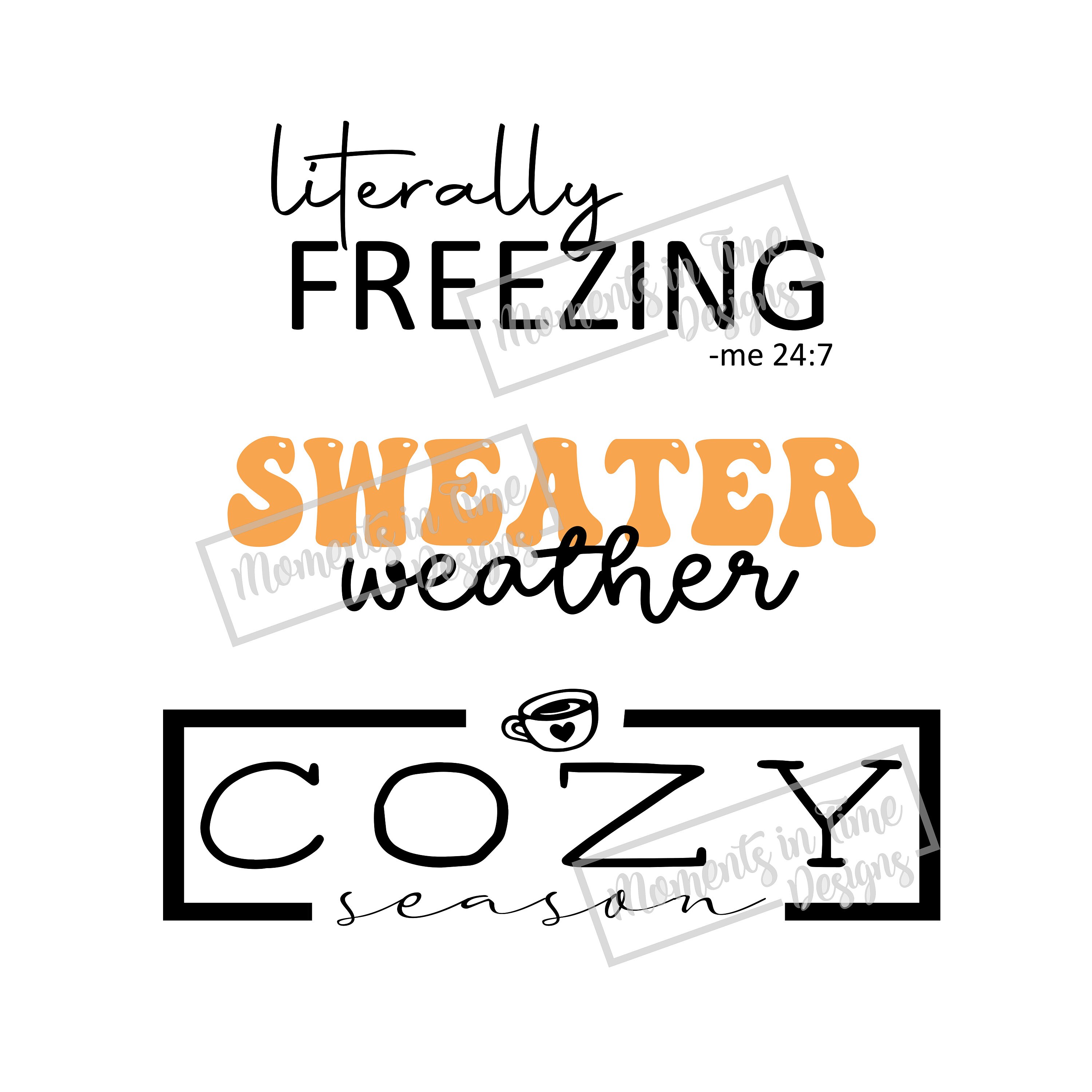 Cold Weather Bundle Sublimation, SVG, PNG, JPEG - Etsy