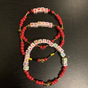 From Under the Cork Tree (fall Out Boy) Bracelet Set - Etsy