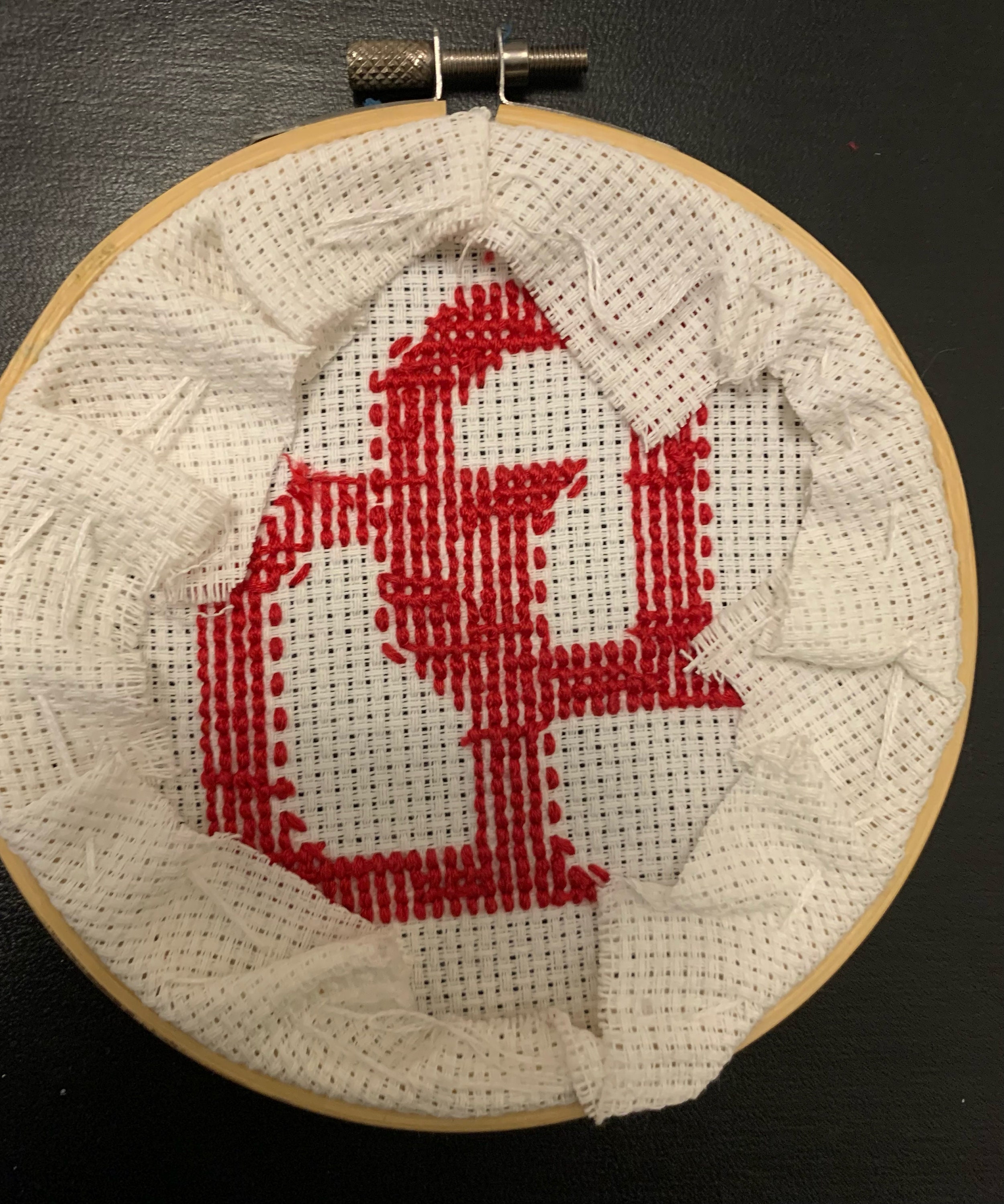Classic Daredevil Symbol Cross Stitch - Etsy