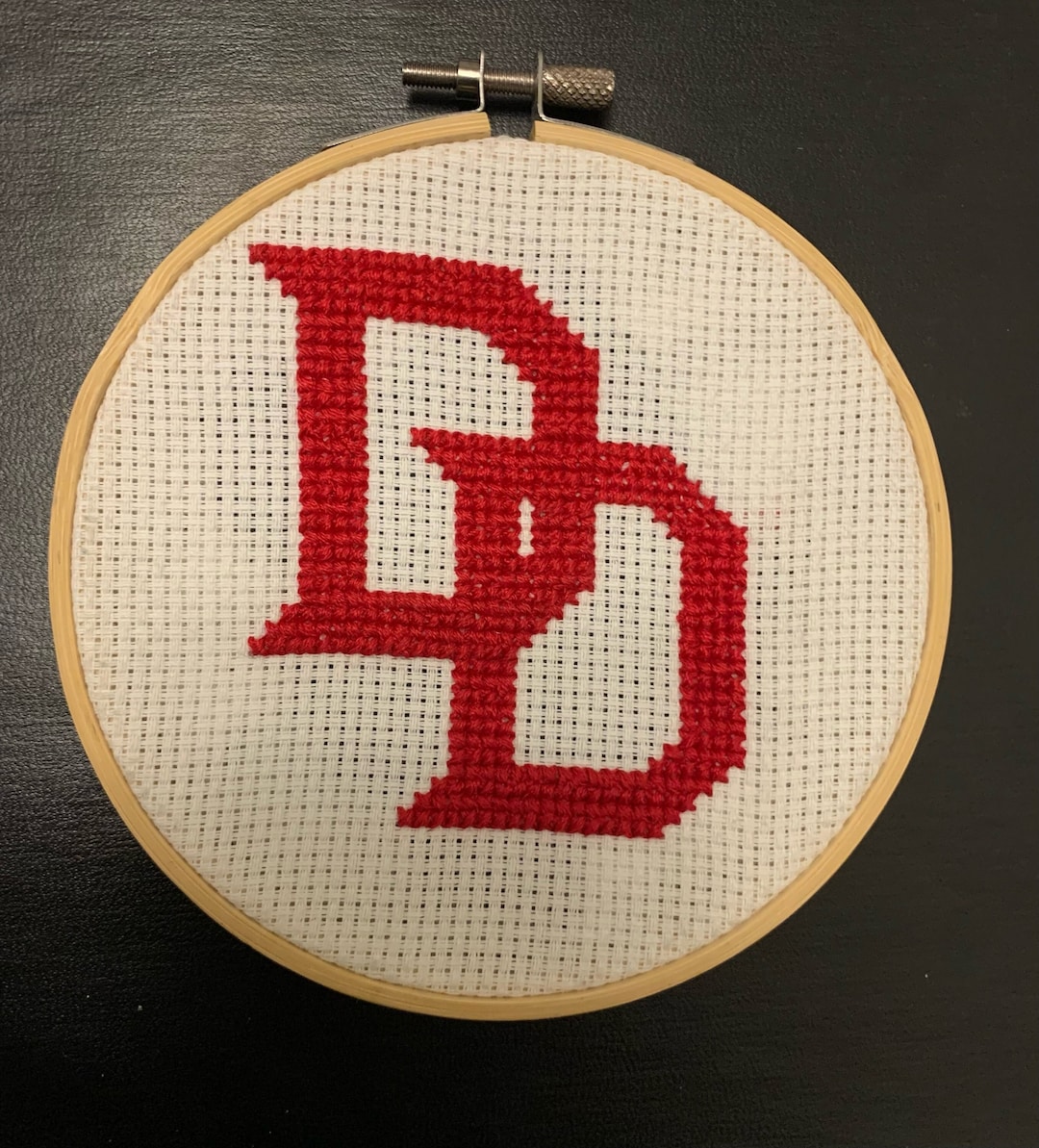 Classic Daredevil Symbol Cross Stitch - Etsy