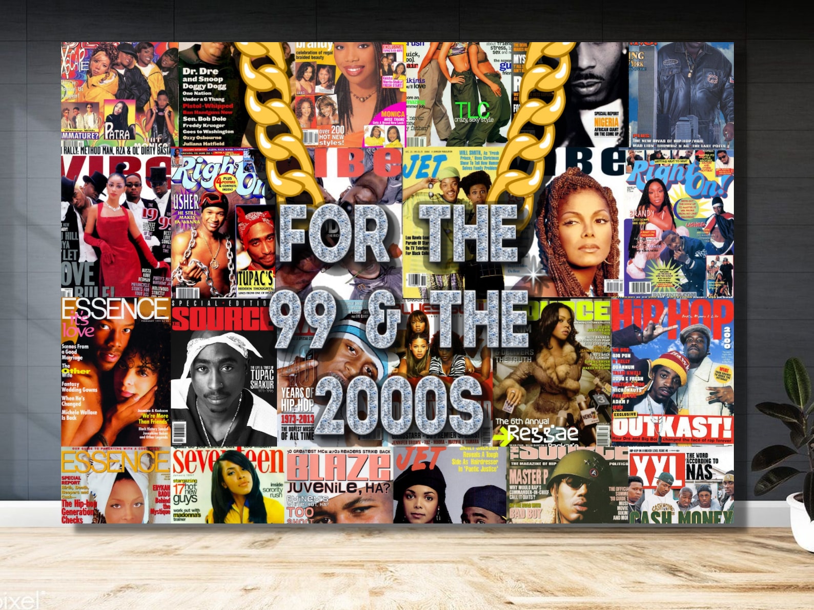 2000s Party Backdrop Bundle: Y2K Hip Hop Theme (digital Download) - Etsy UK