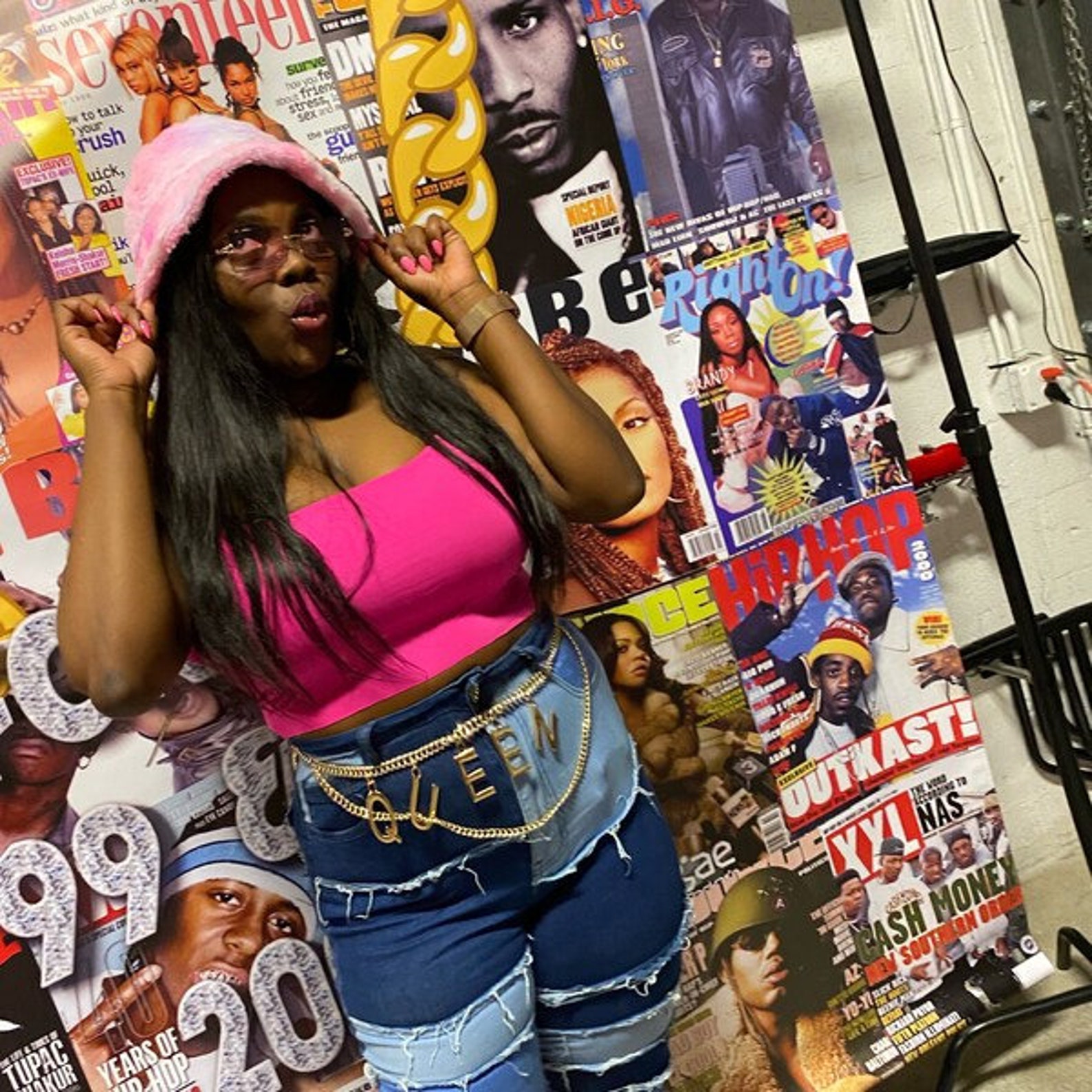 Y2K Party Backdrop: 2000s Hip Hop Theme - Custom Step and Repeat - Etsy