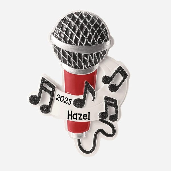 Personalized Ornament Singing - Etsy
