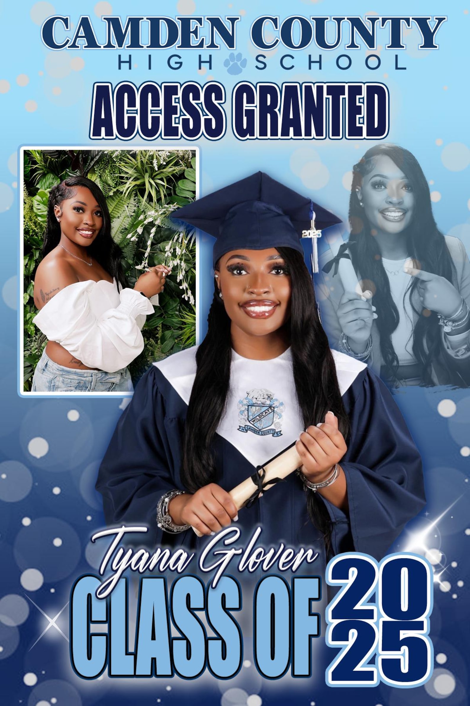 Custom Designed GRADUATION 2025 Lanyard-lanyard Included, Keepsake ...