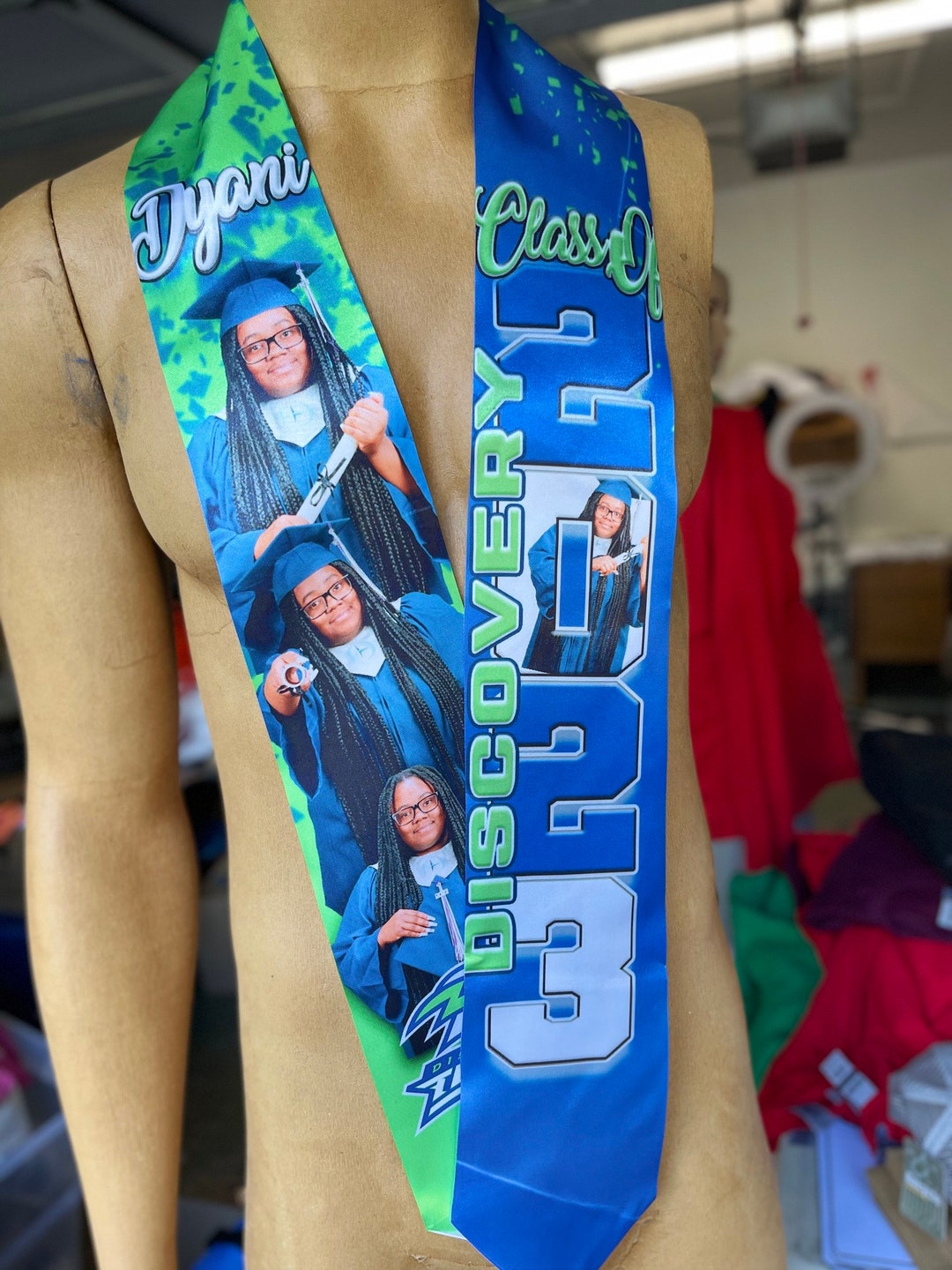 Custom Graduation Stole 2024| GRAD Season, Graduation / Class of 2024 ...