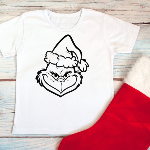 Grinch Svg File Free - Etsy