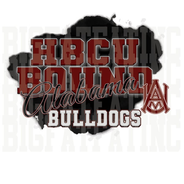 Alabama A&m University Bulldogs Svg - Etsy