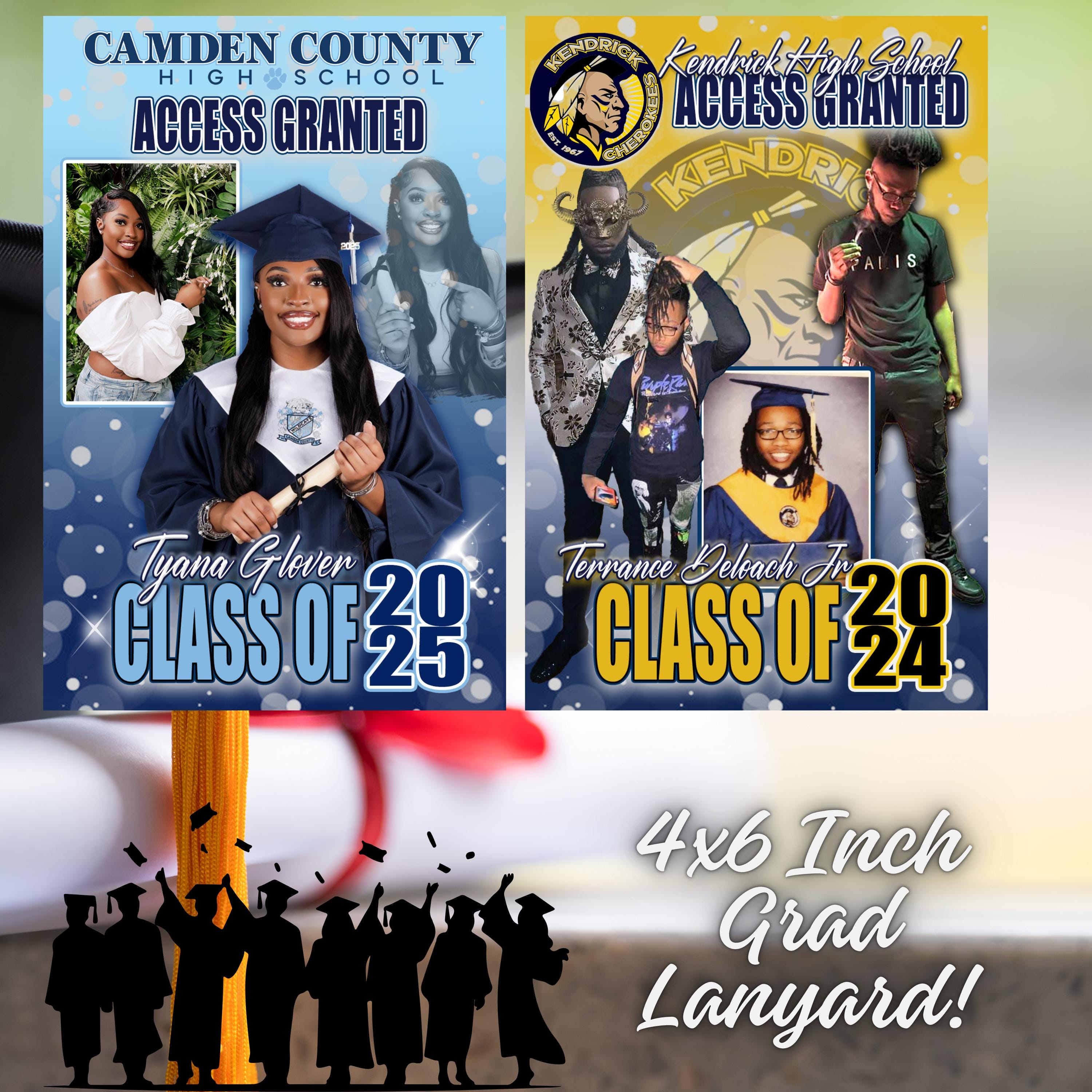 Custom Designed GRADUATION 2025 Lanyard-lanyard Included, Keepsake ...