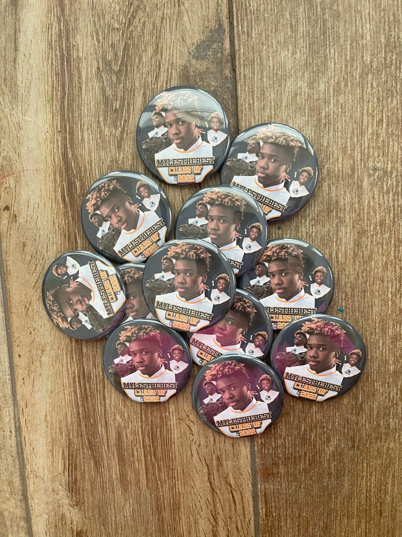 GRADUATION BUTTON 2026 | MEMORIAL Button| Memory Button- Custom ...