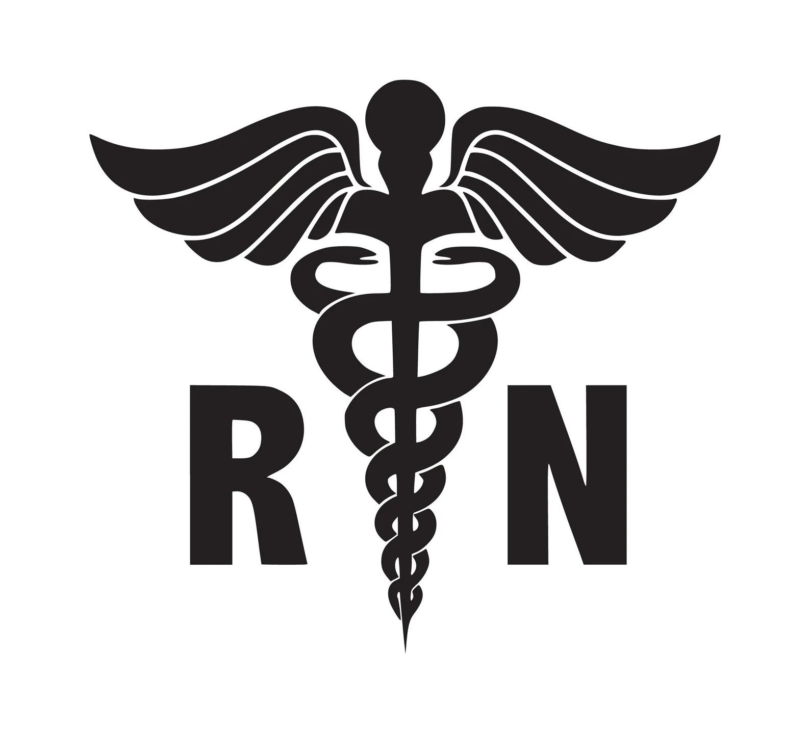RN Medical Symbol, Sag, PNG, Circuit, Cut File, Medical Field, Rn ...