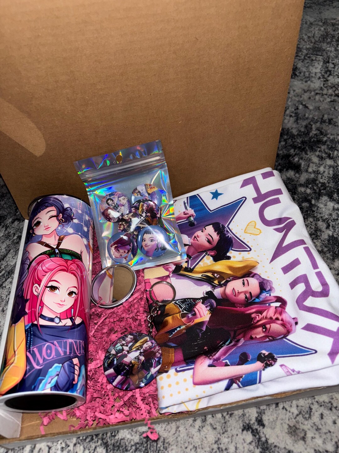 K-pop Demon Hunters Gift Box, K-pop Mega Gift Box, Anime-inspired ...