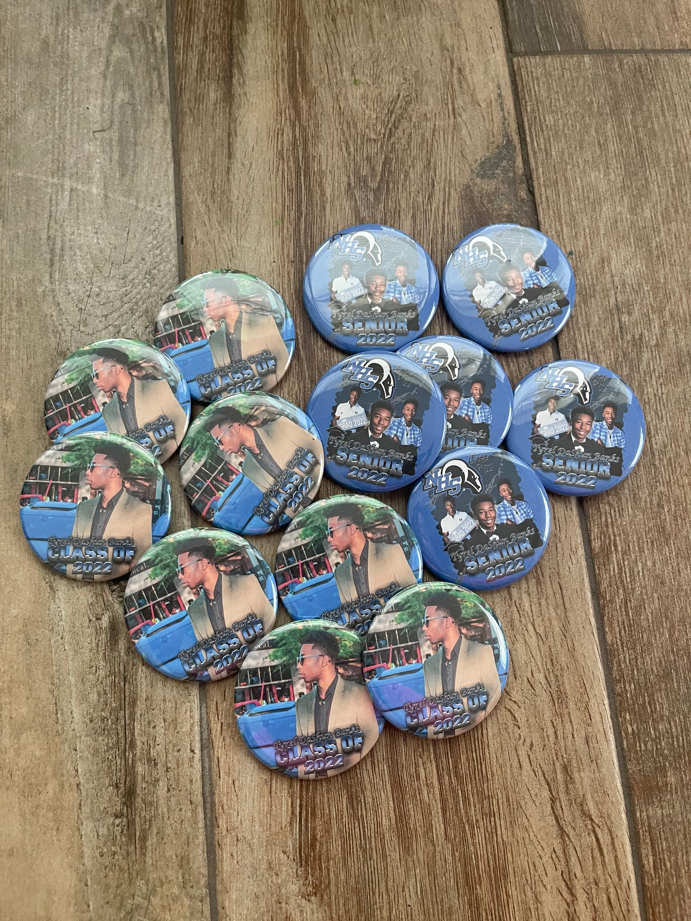 GRADUATION BUTTON 2026 | MEMORIAL Button| Memory Button- Custom ...