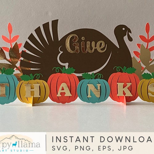 3D Turkey Centerpiece Thanksgiving Turkey Centerpiece Table - Etsy