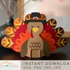 Mini 3D Pie Gift Box SVG Cut File Bundle of Pumpkin Pie, Lattice Pie ...