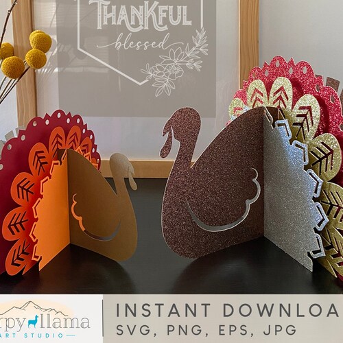 3D Turkey Centerpiece Thanksgiving Turkey Centerpiece Table - Etsy