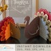 3D Turkey Centerpiece Thanksgiving Turkey Centerpiece Table - Etsy