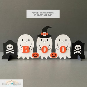 3D Halloween Ghost Centerpiece, Cute Halloween Decoration Centerpiece ...