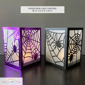 3D Halloween Light Lantern Bundle Set, Halloween Decoration, Spooky ...