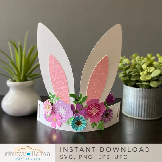 Bunny Ears Headband Template