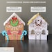 3D Gingerbread House ,merry Christmas Decor, Winter Wonderland House ...
