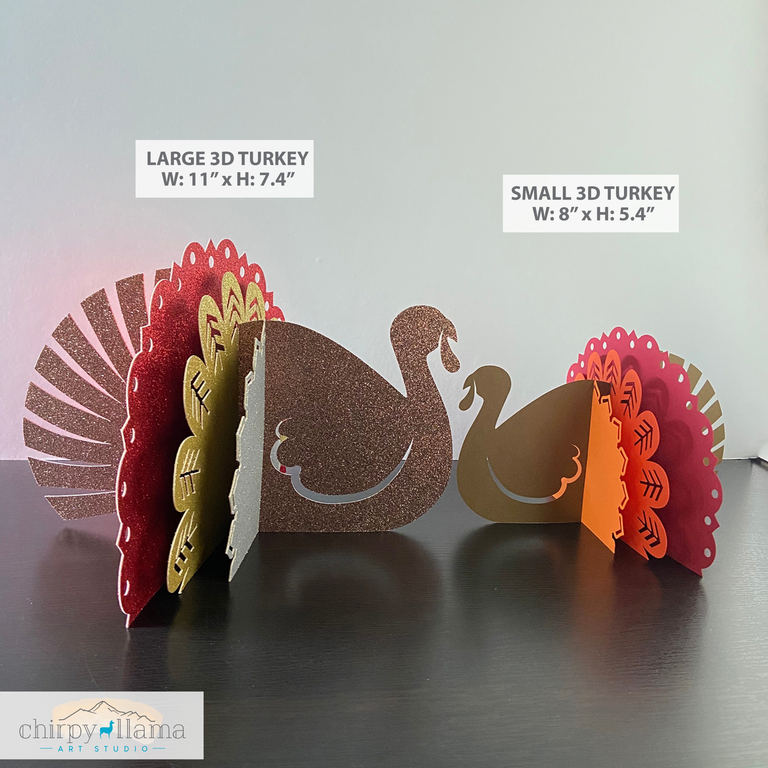 3D Turkey Centerpiece Thanksgiving Turkey Centerpiece Table - Etsy