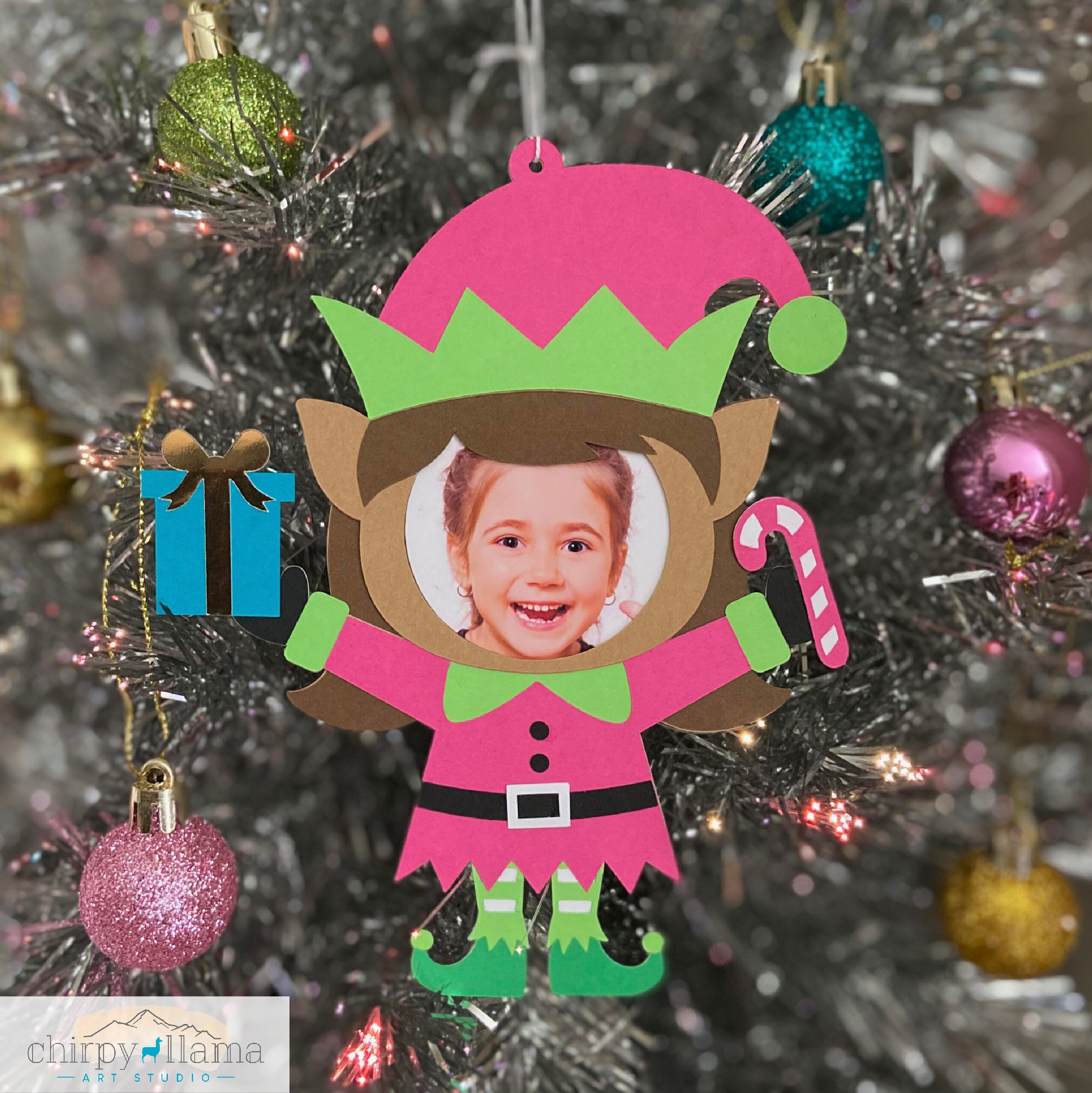 Christmas Photo Ornament Bundle ,christmas Decor, Holiday Frame ...