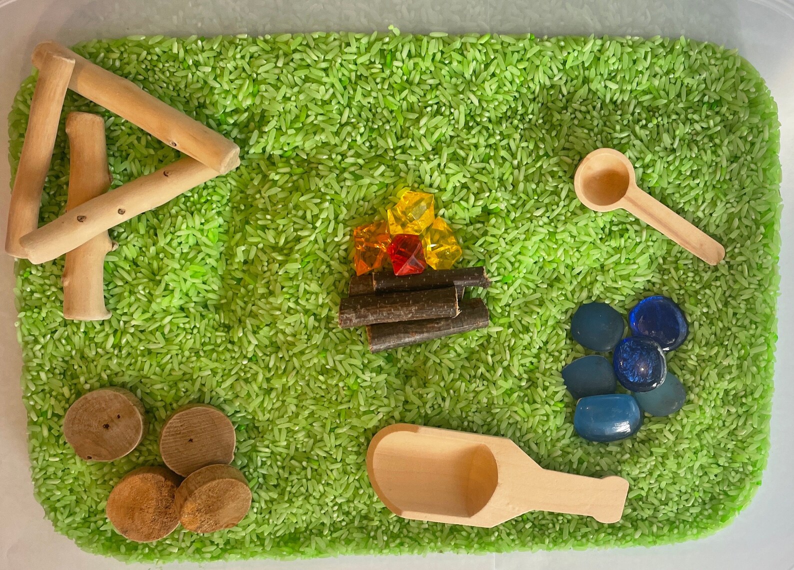 Camping Sensory Bin - Etsy