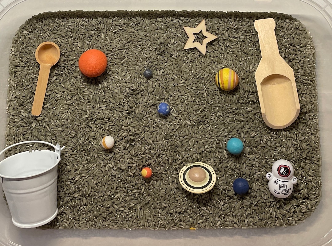 Space Sensory Bin - Etsy