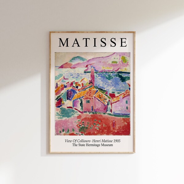 Matisse Exhibition Poster - Etsy