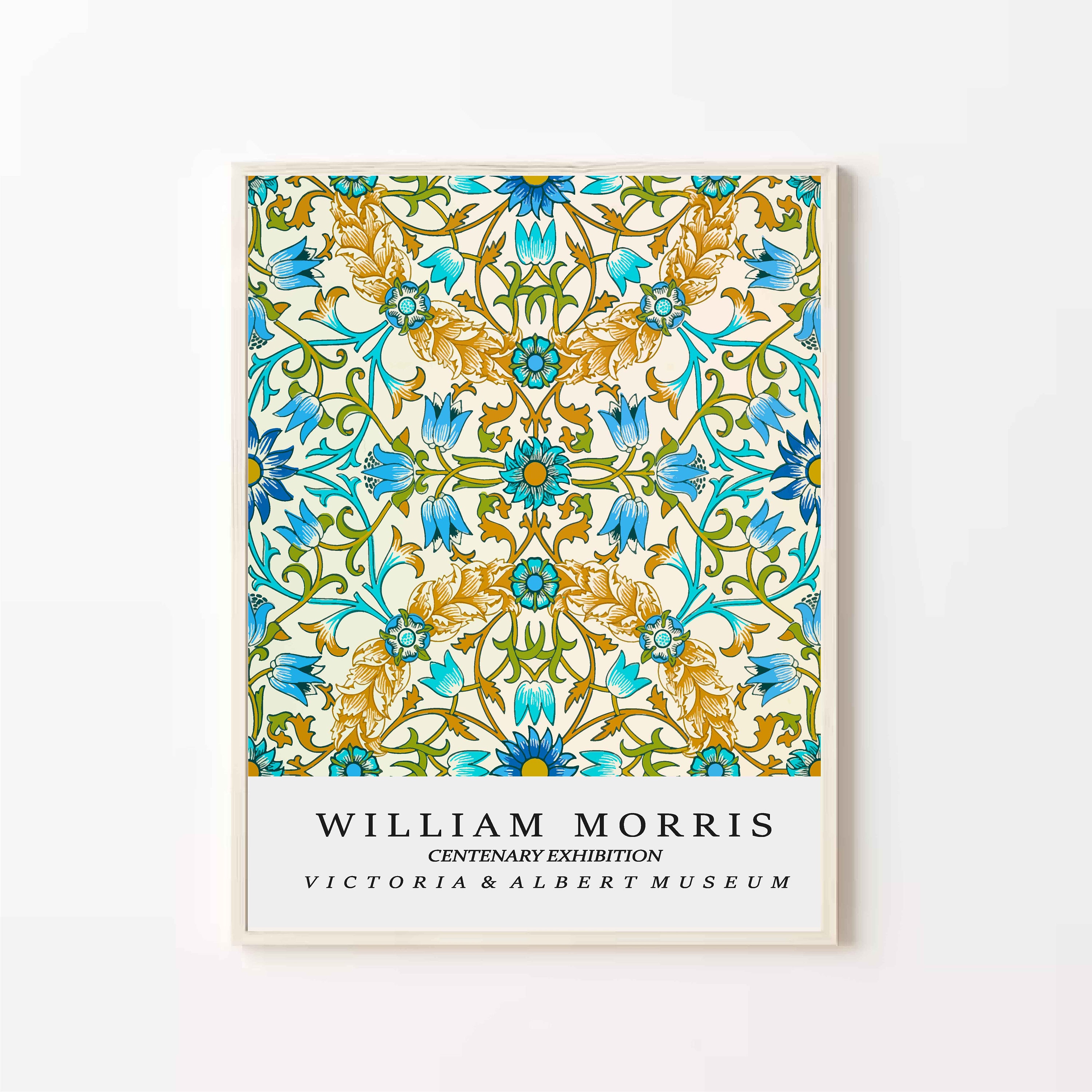 William Morris Exhibition Poster William Morris Print - Etsy