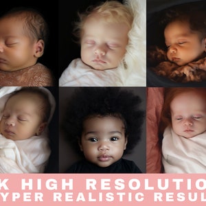 AI Baby Photo Transformation From Ultrasound 8K (digital File) - Etsy