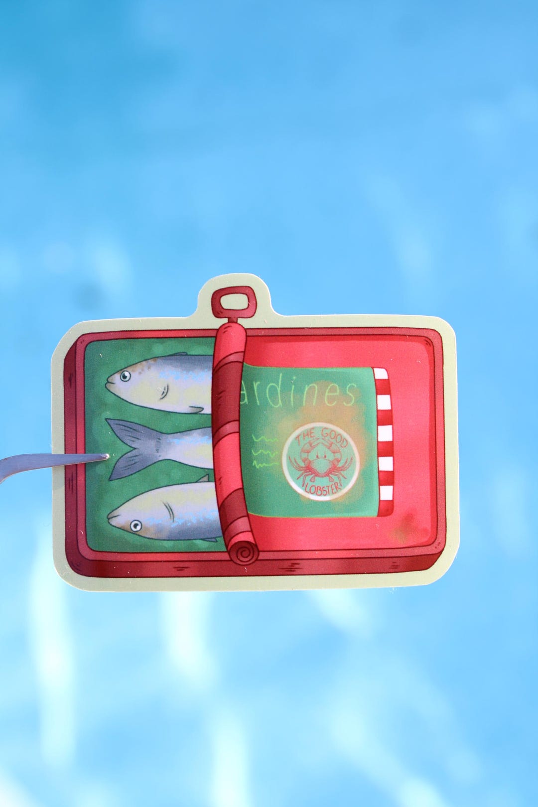 Sardines Can Sticker | Seafood Sardine Can Glossy Sticker - Etsy Canada