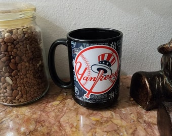 New York Yankees Dugout Mug® Baseball Bat Mug - Etsy