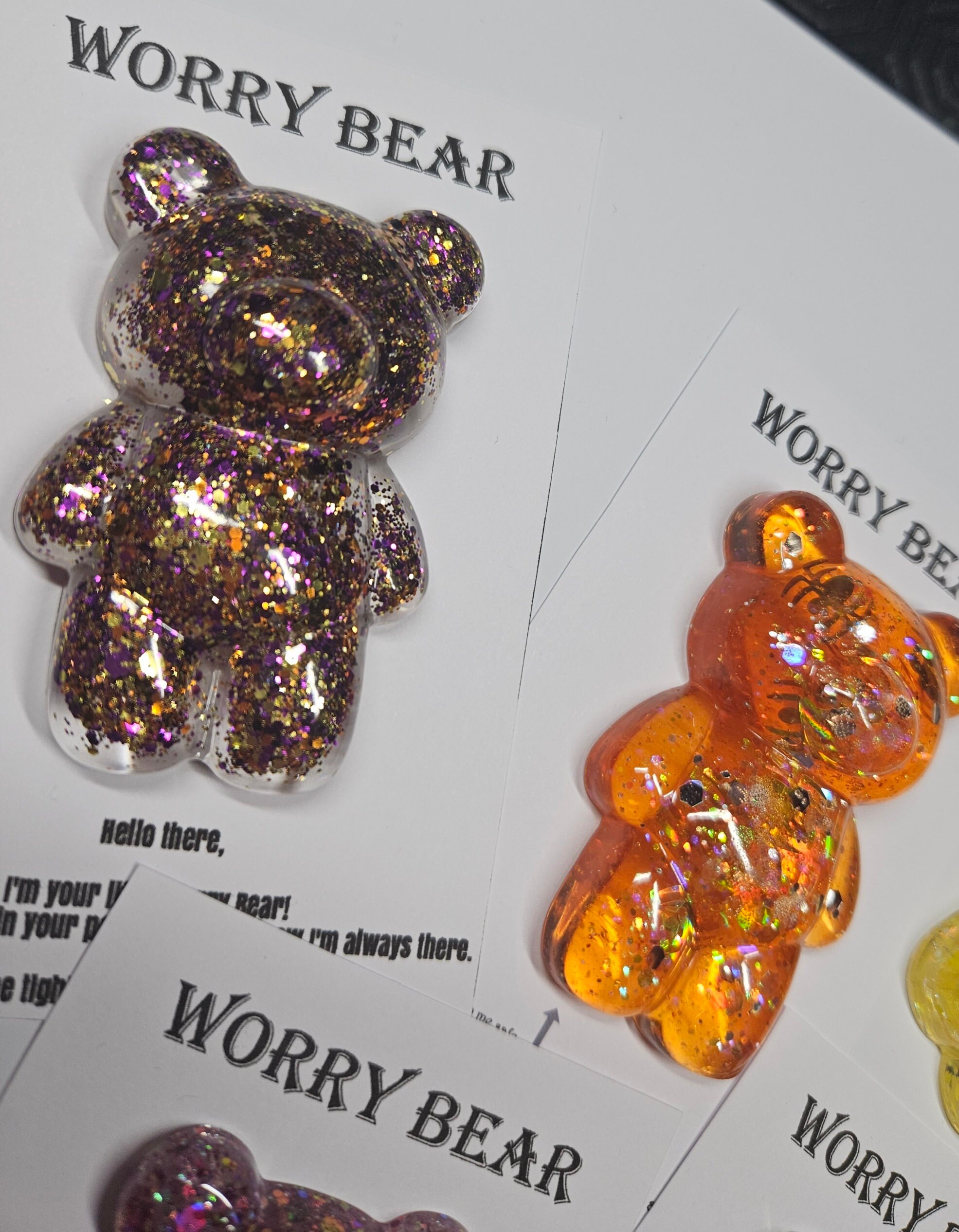 Worry Bears. Pocket Hug, Stress Relief, Anxiety Relief, Pocket Friend ...